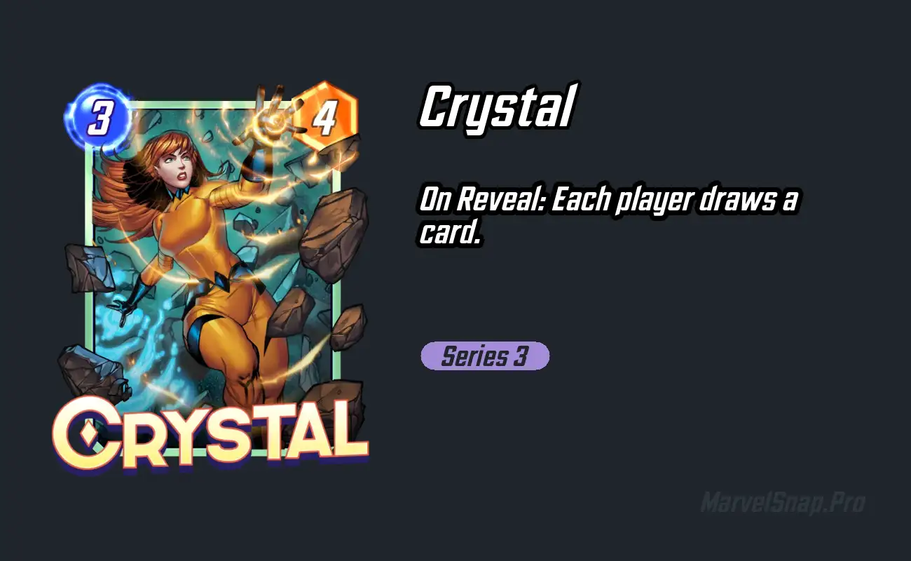 Crystal Marvel Snap Card | MarvelSnap.pro