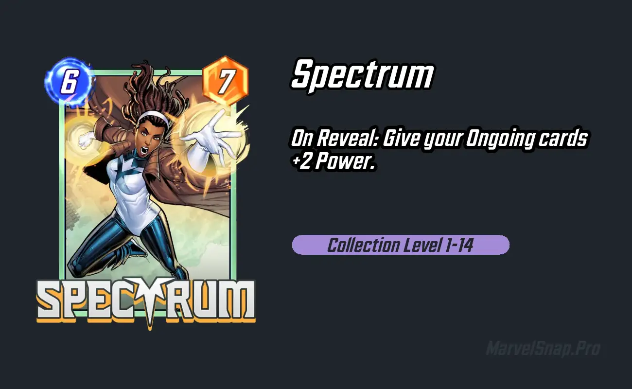 Spectrum Marvel Snap Card | MarvelSnap.pro