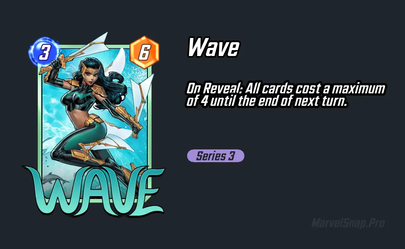 Wave Marvel Snap Card | MarvelSnap.pro