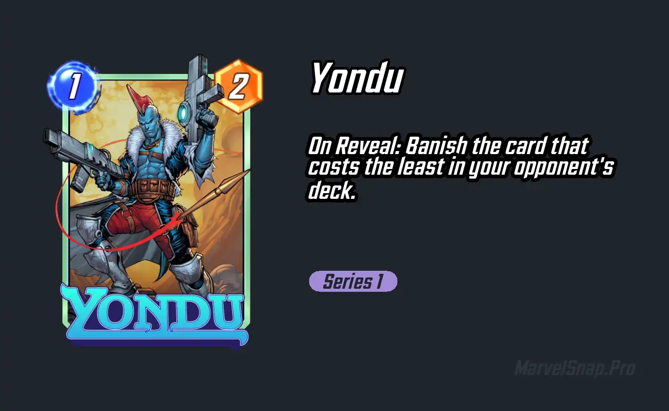 Yondu Marvel Snap Card | MarvelSnap.pro