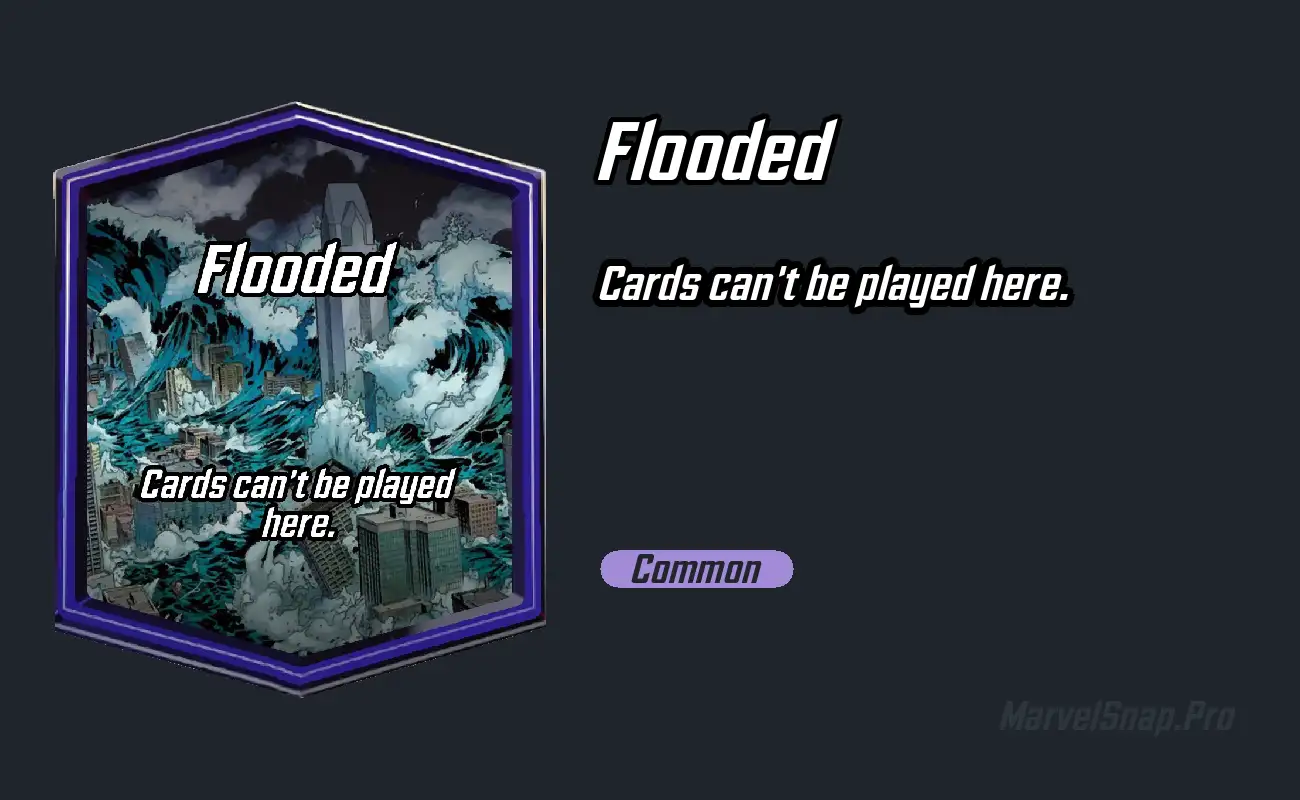 Flooded Marvel Snap Location Marvelsnap Pro