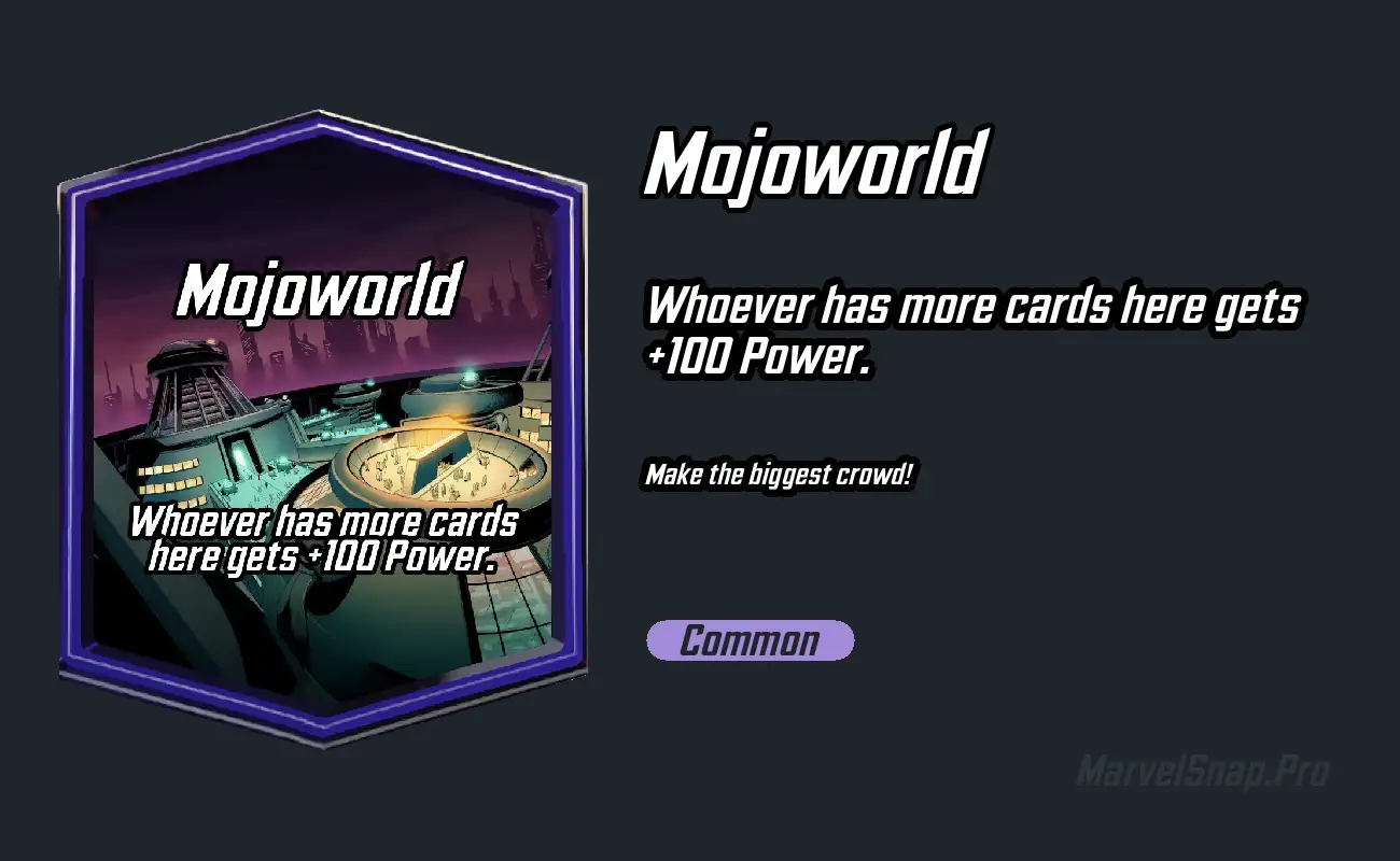 Mojoworld Marvel Snap Location | MarvelSnap.pro