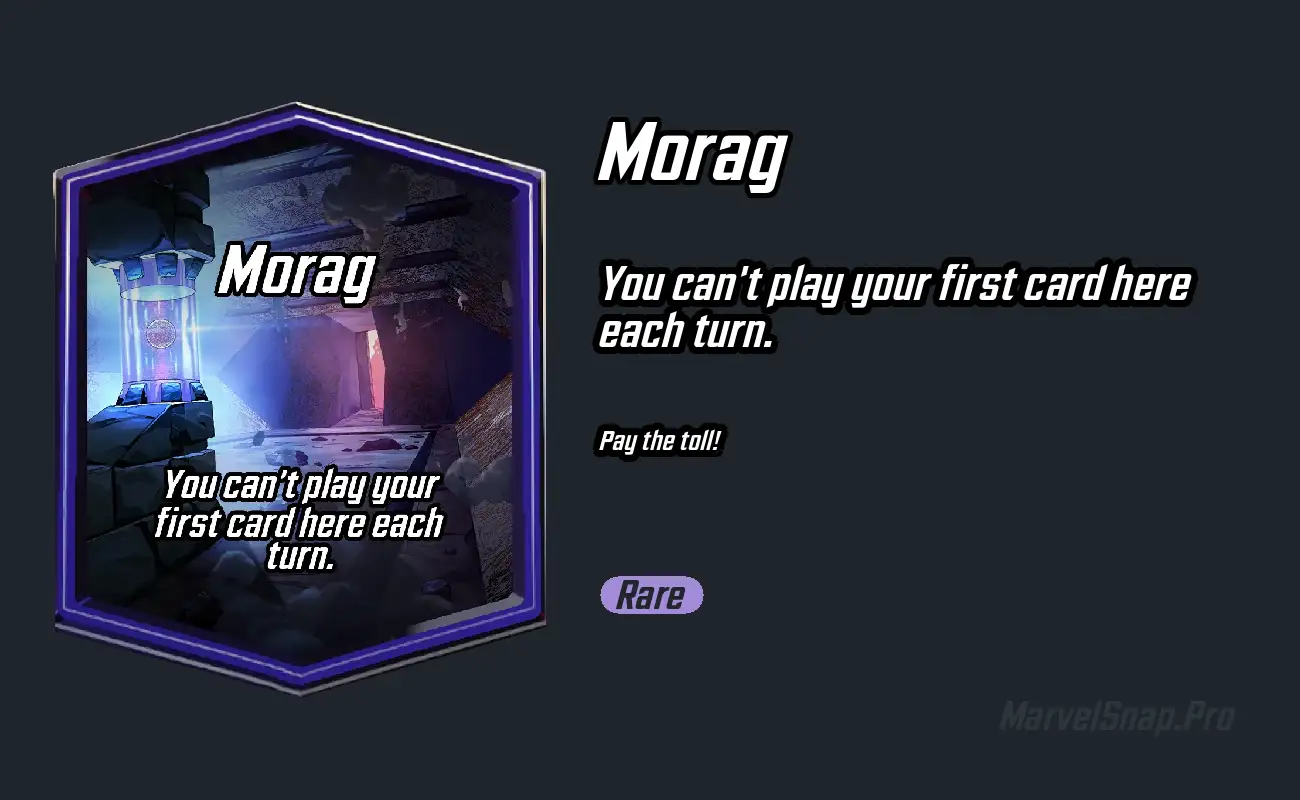 Morag Marvel Snap Location | MarvelSnap.pro