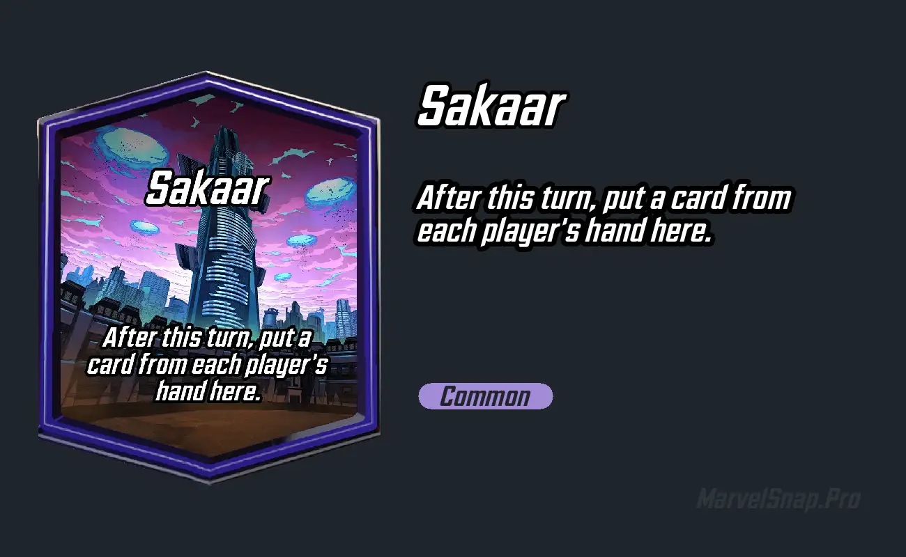 Sakaar Marvel Snap Location | MarvelSnap.pro